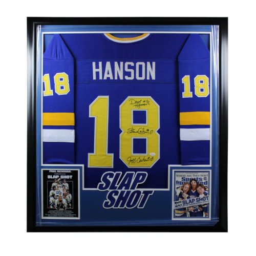 Hanson Brothers Autographed Memorabilia | Signed Photo, Jersey ...