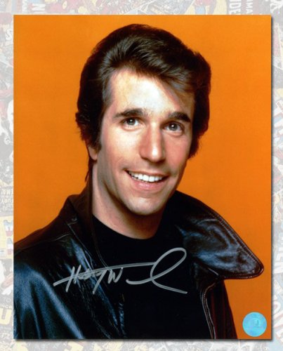 Happy Days Autographed Signed by Arthur Fonzarelli The Fonz Actor Henry ...