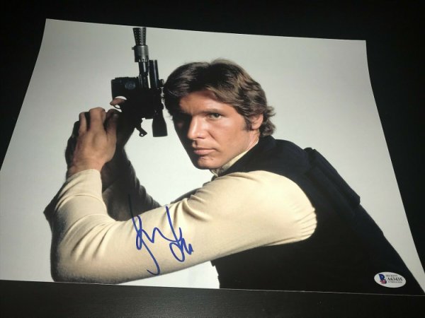 Harrison Ford Autographed Memorabilia | Signed Photo, Jersey ...