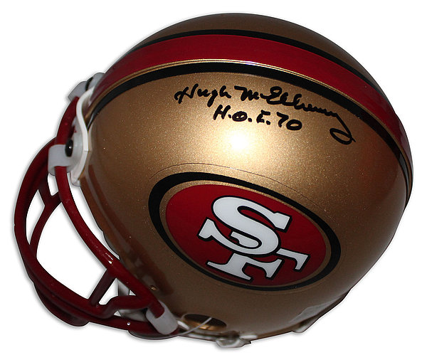 Autographed San Francisco 49ers Mini Helmets | Signed Mini Helmets