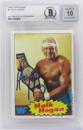 Hulk Hogan Autographed Memorabilia | Signed Photo, Jersey, Collectibles ...