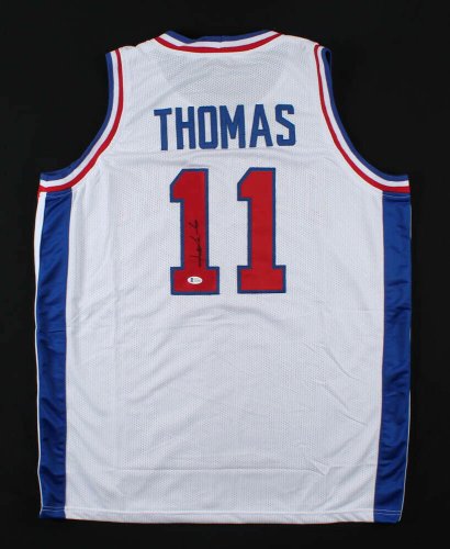 Isiah Thomas Autographed Memorabilia | Signed Photo, Jersey ...