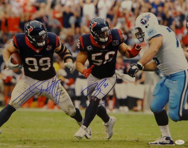 Brian Cushing Autographed Memorabilia | Signed Photo, Jersey ...