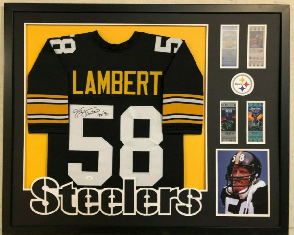 Jack Lambert Autographed Memorabilia | Signed Photo, Jersey ...