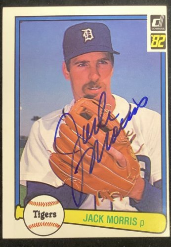 Jack Morris Autographed Memorabilia | Signed Photo, Jersey ...