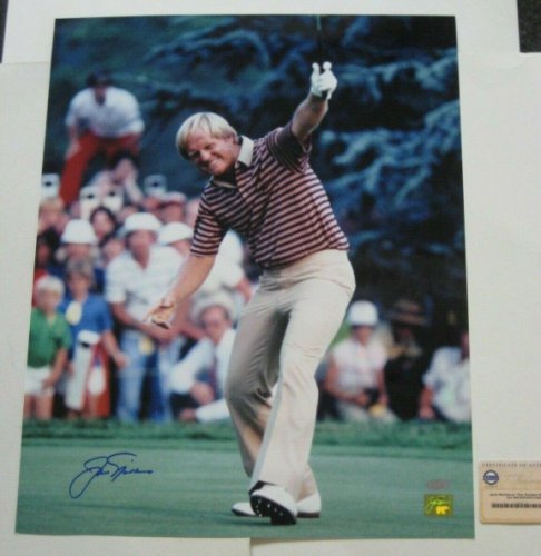 Jack Nicklaus Golf Memorabilia & Signed Golf Collectibles