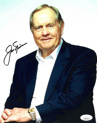 Jack Nicklaus Golf Memorabilia & Signed Golf Collectibles
