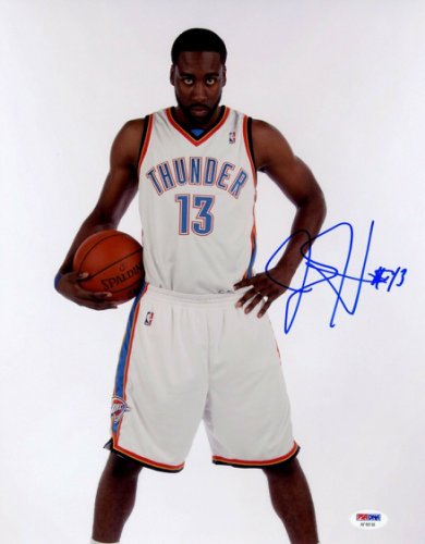 James Harden Autographed Memorabilia | Signed Photo, Jersey ...