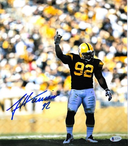 James Harrison Autographed Memorabilia | Signed Photo, Jersey ...