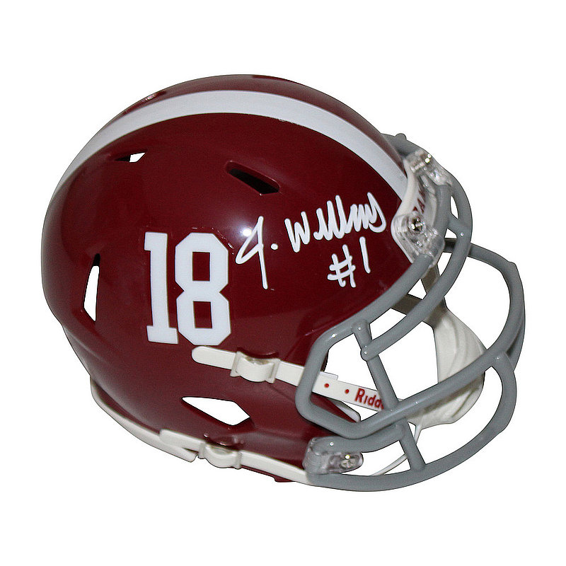 Autographed Alabama Crimson Tide Mini Helmets | Signed Mini Helmets