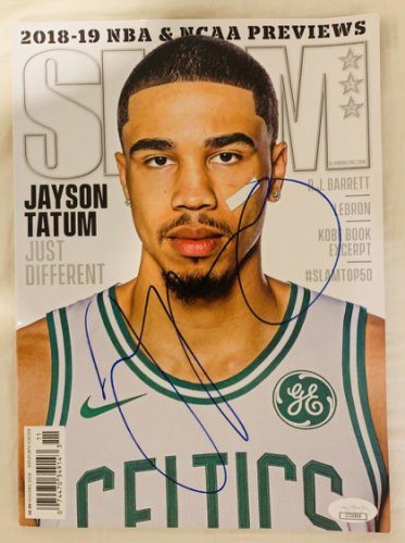 Jayson Tatum Autographed Memorabilia | Signed Photo, Jersey ...