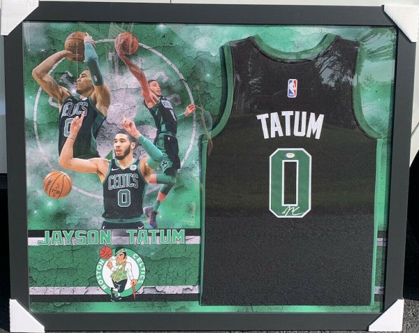 Jayson Tatum Autographed Memorabilia | Signed Photo, Jersey ...