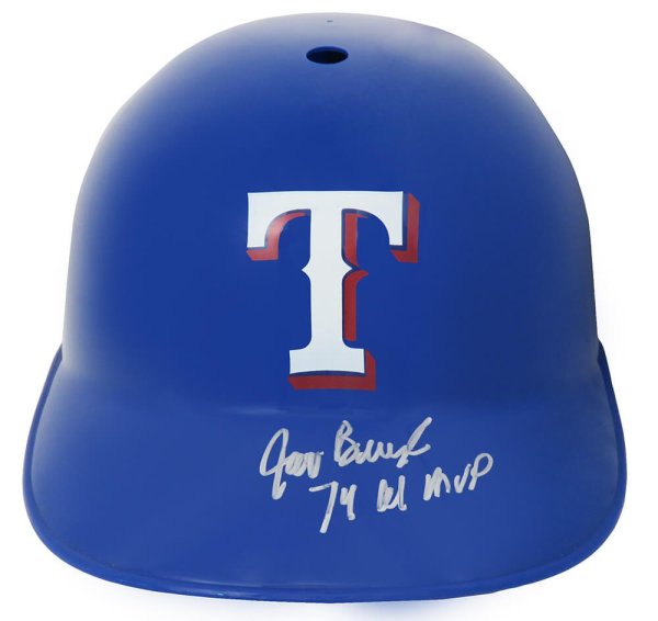 Texas Rangers Autographed Helmets and Hats 100% Authentic Signed ...