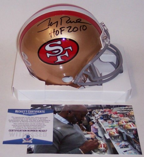 Jerry Rice Autographed Memorabilia | Signed Photo, Jersey, Collectibles ...