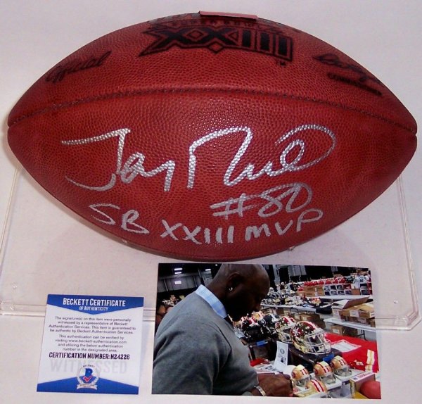 Jerry Rice Autographed Memorabilia | Signed Photo, Jersey, Collectibles ...