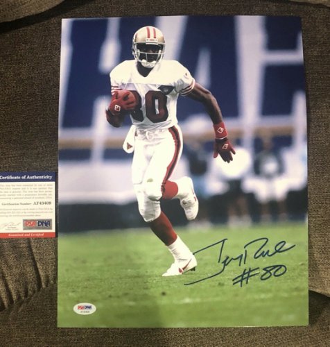 Jerry Rice Autographed Memorabilia | Signed Photo, Jersey, Collectibles ...