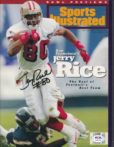 Jerry Rice Autographed Memorabilia | Signed Photo, Jersey, Collectibles ...