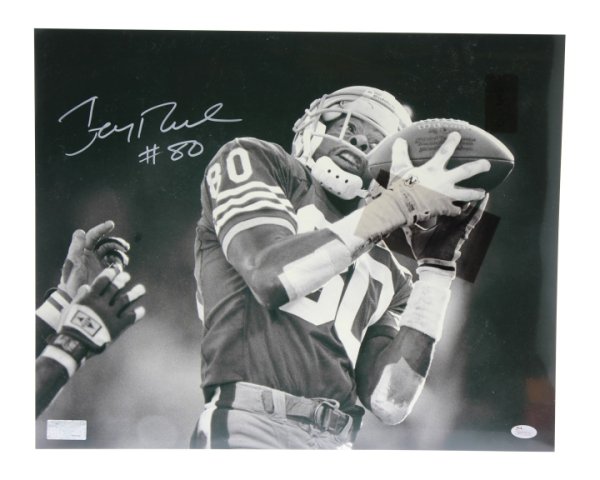 Jerry Rice Autographed Memorabilia | Signed Photo, Jersey, Collectibles ...