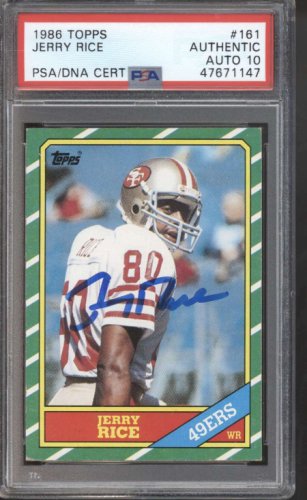 Jerry Rice Autographed Memorabilia | Signed Photo, Jersey, Collectibles ...