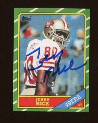 Jerry Rice Autographed Memorabilia | Signed Photo, Jersey, Collectibles ...