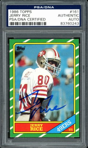 Jerry Rice Autographed Memorabilia | Signed Photo, Jersey, Collectibles ...