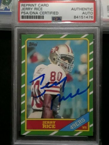 Jerry Rice Autographed Memorabilia | Signed Photo, Jersey, Collectibles ...