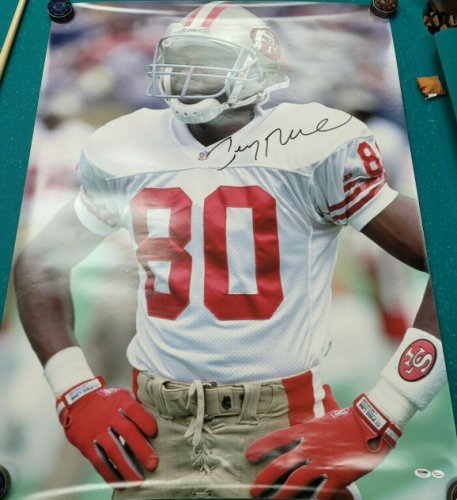 Jerry Rice Autographed Memorabilia | Signed Photo, Jersey, Collectibles ...