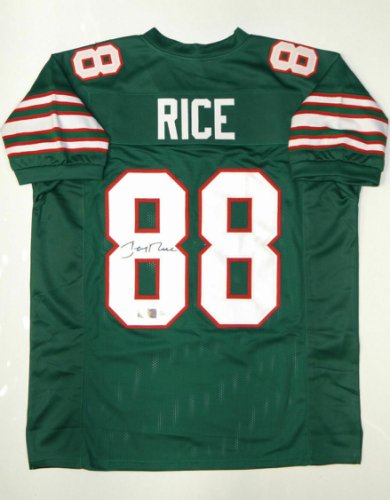 Jerry Rice Autographed Memorabilia | Signed Photo, Jersey, Collectibles ...