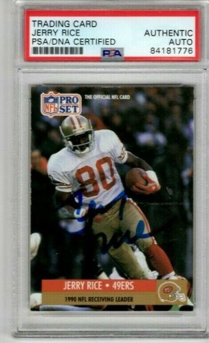 Jerry Rice Autographed Memorabilia | Signed Photo, Jersey, Collectibles ...