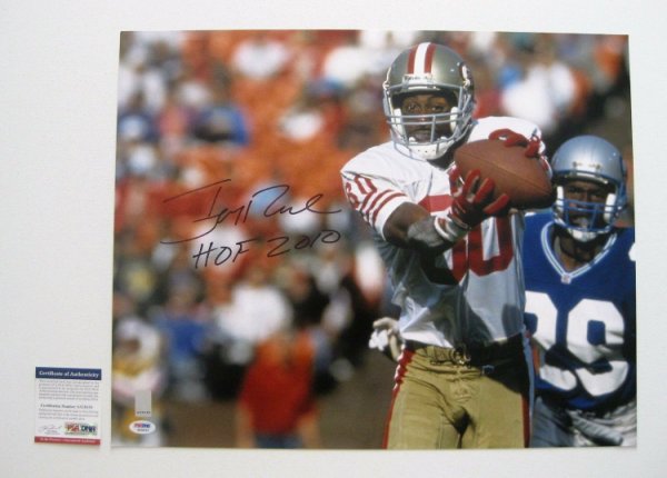 Jerry Rice Autographed Memorabilia | Signed Photo, Jersey, Collectibles ...