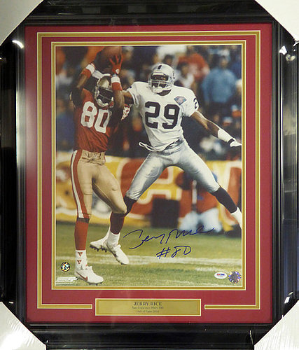 Jerry Rice Autographed Memorabilia | Signed Photo, Jersey, Collectibles ...