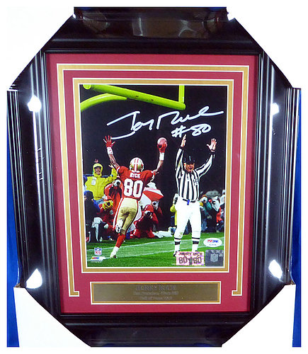 Jerry Rice Autographed Memorabilia | Signed Photo, Jersey, Collectibles ...