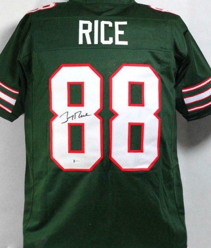 Jerry Rice Autographed Memorabilia | Signed Photo, Jersey, Collectibles ...