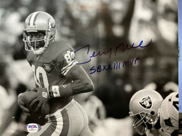Jerry Rice Autographed Memorabilia | Signed Photo, Jersey, Collectibles ...