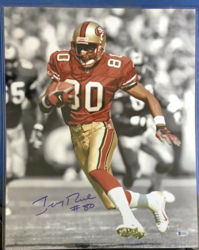 Jerry Rice Autographed Memorabilia | Signed Photo, Jersey, Collectibles ...