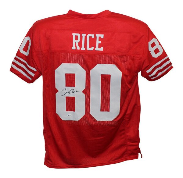 Jerry Rice Autographed Memorabilia | Signed Photo, Jersey, Collectibles ...