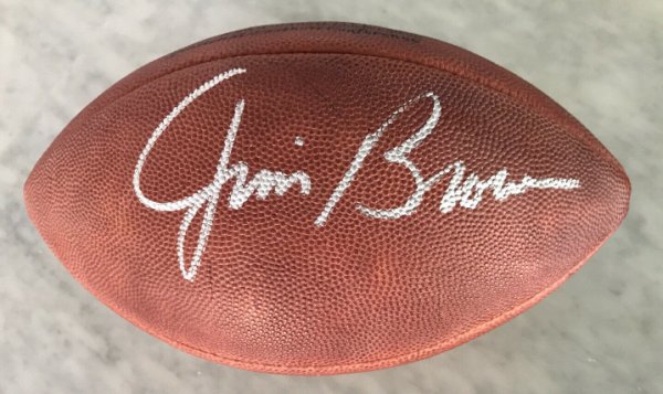 Jim Brown Autographed Memorabilia | Signed Photo, Jersey, Collectibles ...