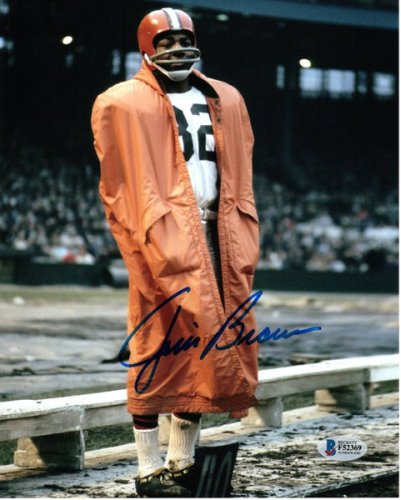 Jim Brown Autographed Memorabilia | Signed Photo, Jersey, Collectibles ...