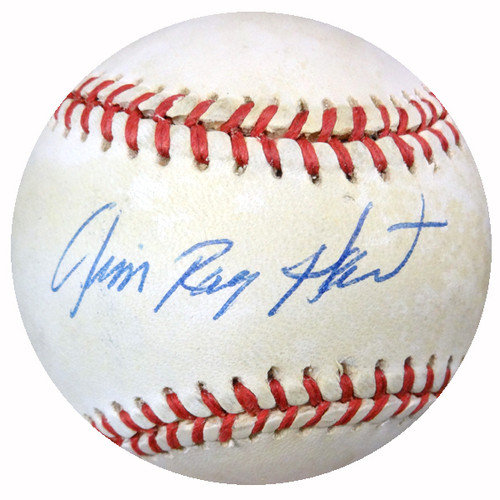 Jim Hart Autographed Signed Official Al Baseball New York Yankees PSA/DNA