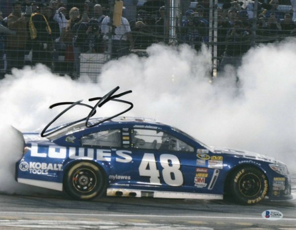 Jimmie Johnson Autographed Memorabilia | Signed Photo, Jersey ...