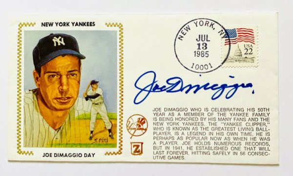 joe dimaggio - Sports Memorabilia & Autographed Sports Collectibles