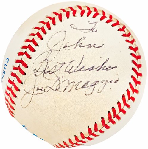 Joe Dimaggio | Autographed Baseball Memorabilia & MLB Merchandise