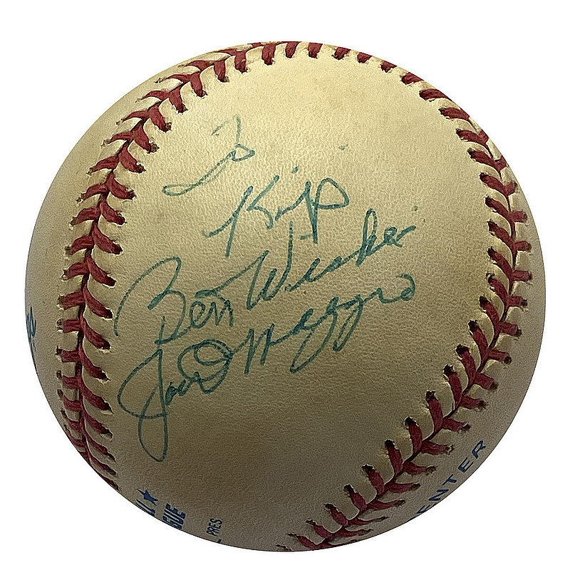Joe Dimaggio | Autographed Baseball Memorabilia & MLB Merchandise