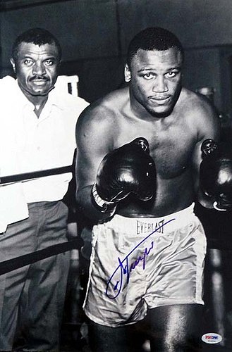 Joe Frazier Autographed Memorabilia | Signed Photo, Jersey ...