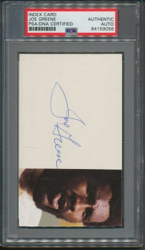 Joe Greene Autographed Memorabilia | Signed Photo, Jersey, Collectibles ...