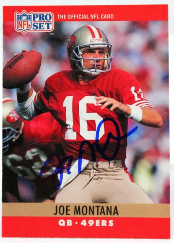 Joe Montana | Autographed Football Memorabilia & NFL Merchandise