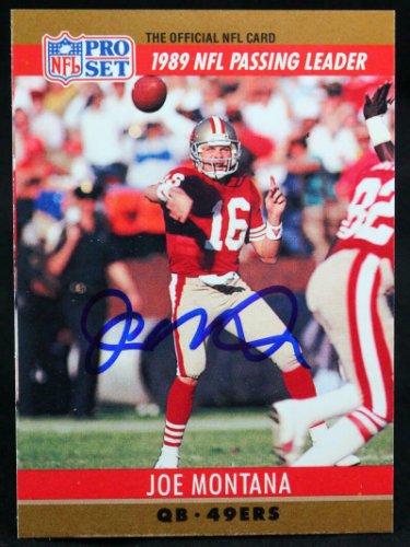 Joe Montana | Autographed Football Memorabilia & NFL Merchandise