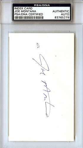 Joe Montana | Autographed Football Memorabilia & NFL Merchandise