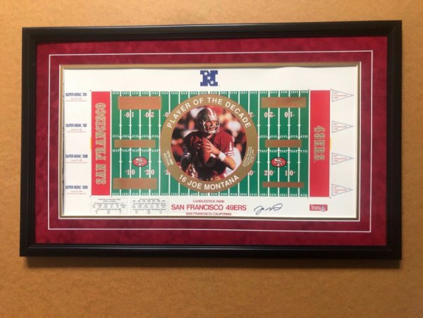 Joe Montana | Autographed Football Memorabilia & NFL Merchandise