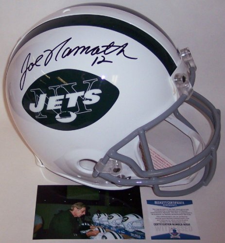 Joe Namath | Autographed Football Memorabilia & NFL Merchandise